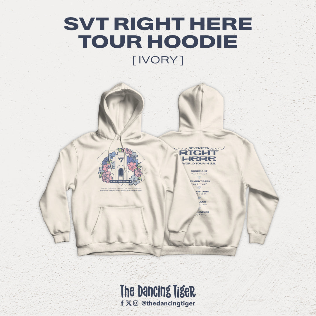PRE-ORDER: SVT Right Here Tour Apparel – The Dancing Tiger