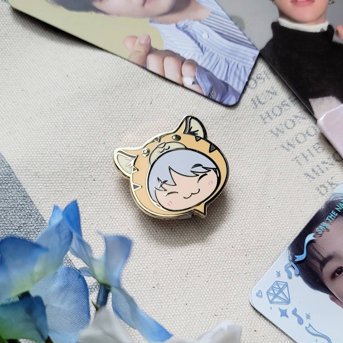 Tiger Hoshi Enamel Pin – The Dancing Tiger