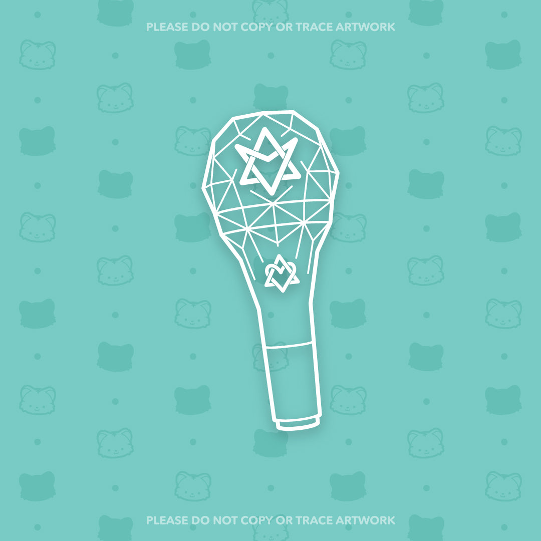 Robong V2 Lightstick Decal – The Dancing Tiger